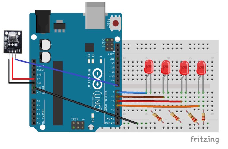 Kontrol Led dengan IR Remote menggunakan Arduino