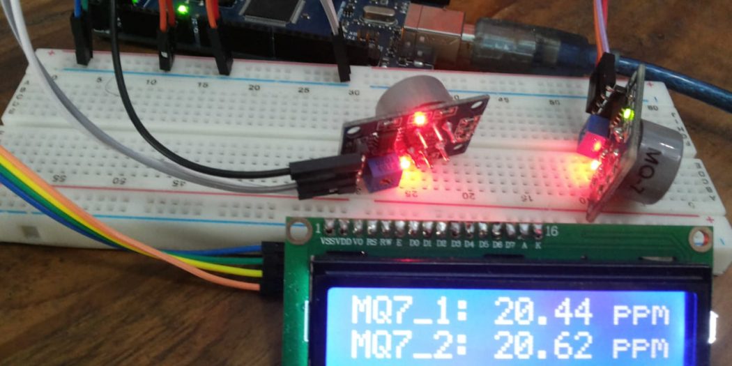 Cara menggunakan Modul deteksi Gas CO MQ7 dengan Arduino